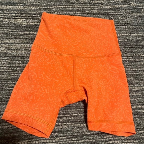 lululemon athletica | Shorts | Rare Lululemon Wunder Train Biker Shorts ...